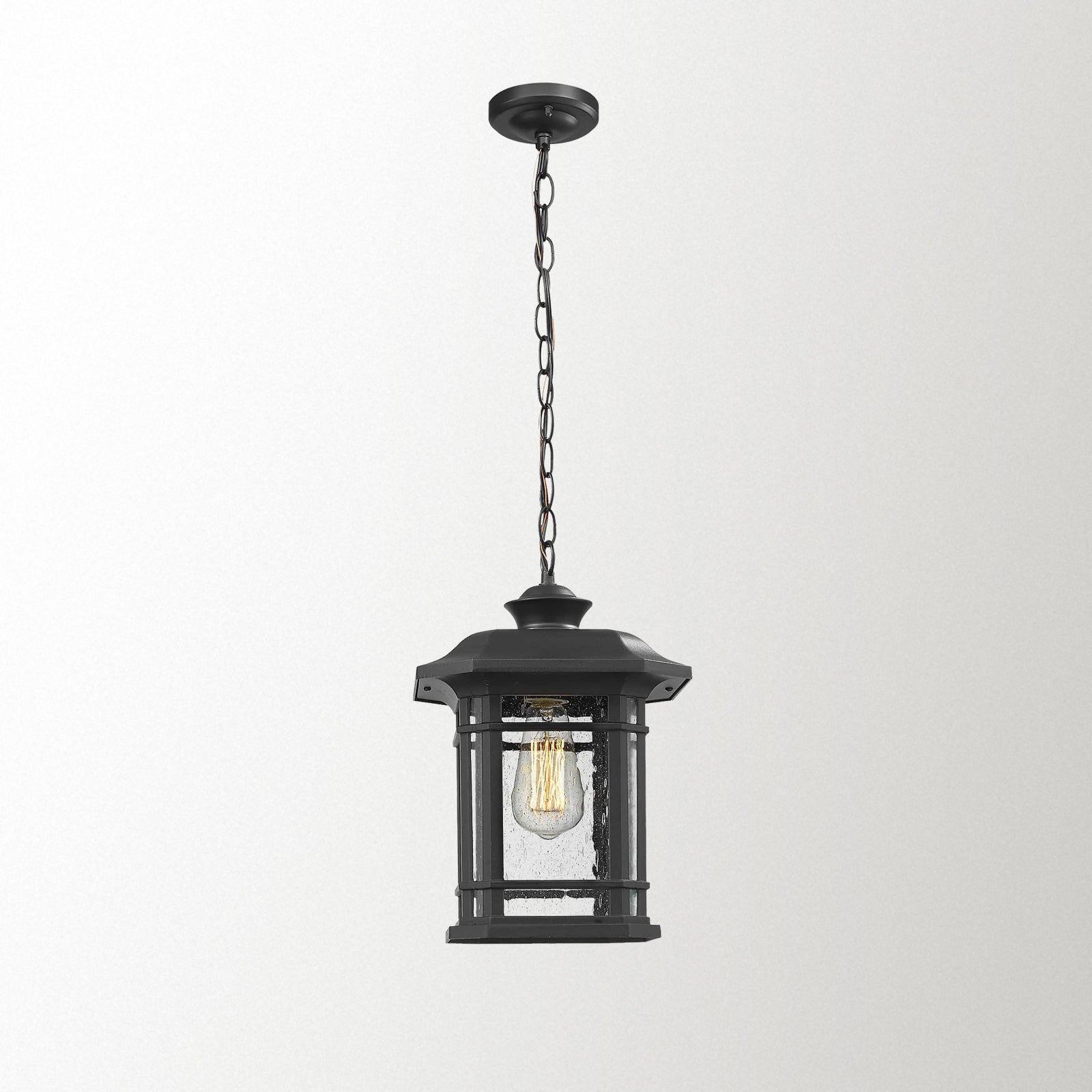 Modern Outdoor Pendant Lights Hanging Lantern for Porch | Emliviar ...