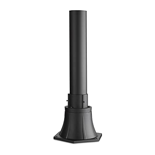 HWH Outdoor Post Light Pole with Base Outside Lamp Post Accessories, B ...